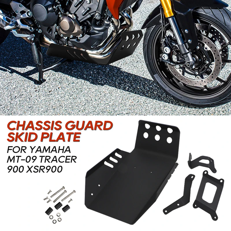 Motorcycle-Engine-Base-Chassis-Protection-Cover-Skid-Plate-For-Yamaha ...