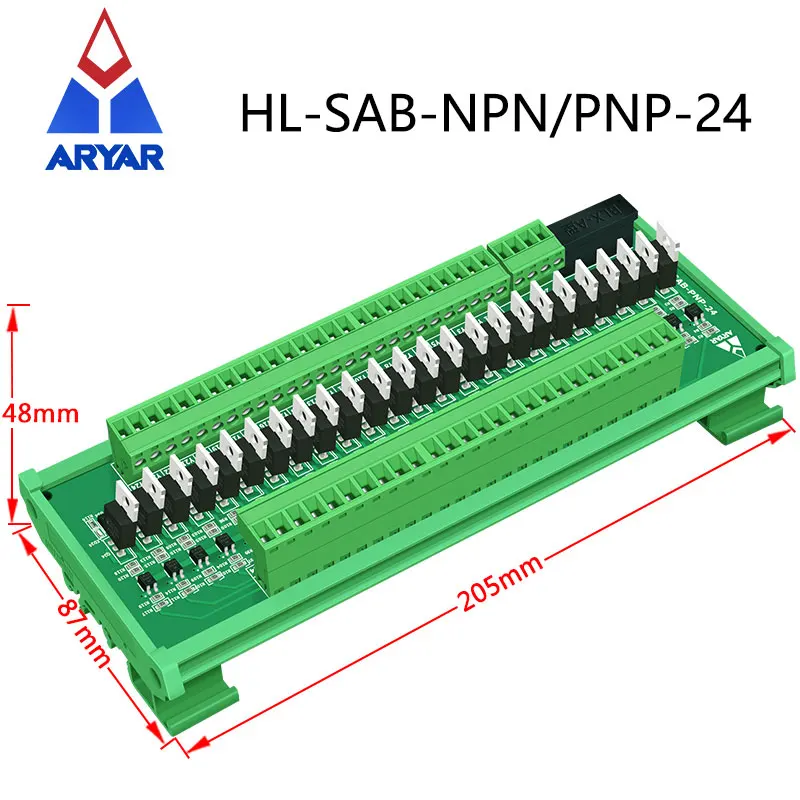 Single Chip Microcomputer PLC Signal Amplifier Board Input/Output NPN/PNP Input Photocoupler ...