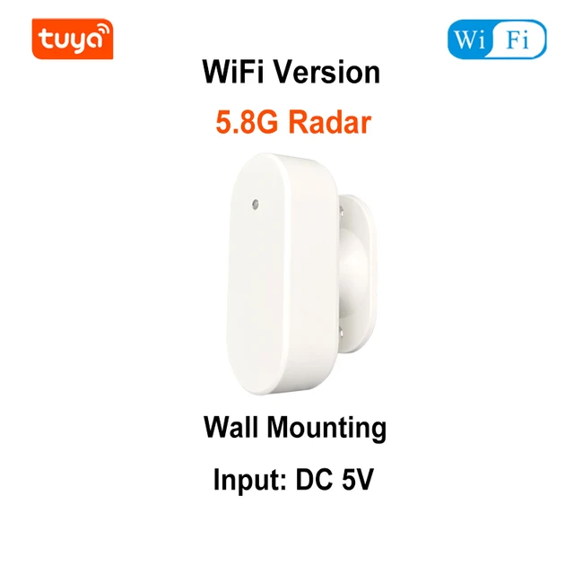 Tuya Smart WiFi Zigbee Millimeter Wave Radar Motion Sensor Human ...