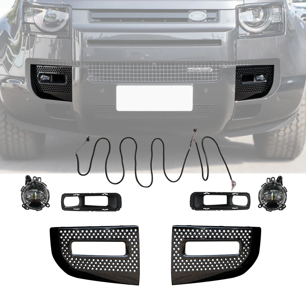 1-set-Fog-Lights-LED-Fog-Lights-Kit-For-Land-Rover-Defender-90-110-2020 ...