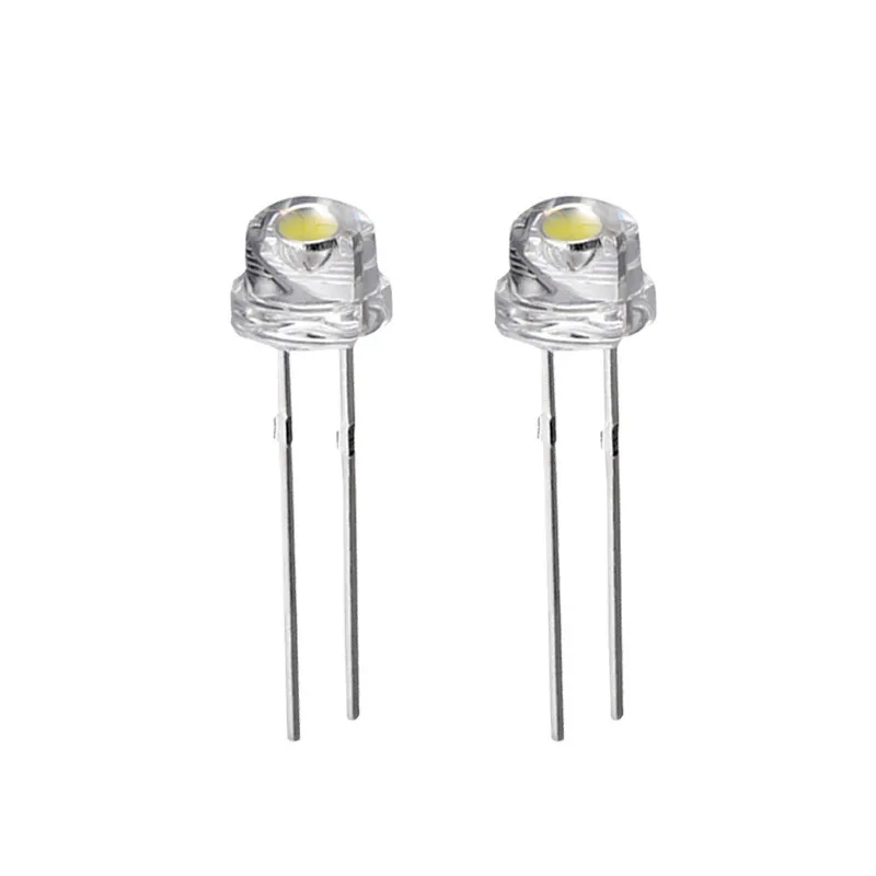 5mm-Hat-LED-diode-F5-High-bright-white-red-green-blue-yellow-orange ...