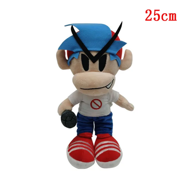 Soft Spooky Skid Pump Boyfriend Lemon Monster Stuffed FNF Boy Dolls ...