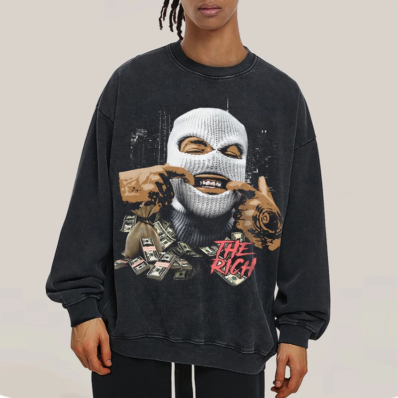 Hip-Hop-Hood-Gangster-Printed-Cotton-T-Shirts-Men-Streetwear-Fashion ...