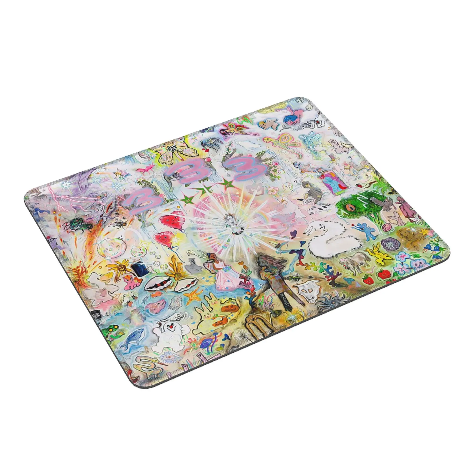Bladee - 333 Drain Gang Album Cover Mouse Pad Computer Keyboard Mouse ...