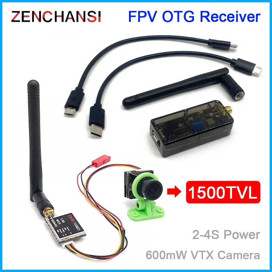 Receptor-de-v-deo-UVC-5-8G-FPV-listo-para-usar-enlace-descendente-OTG ...