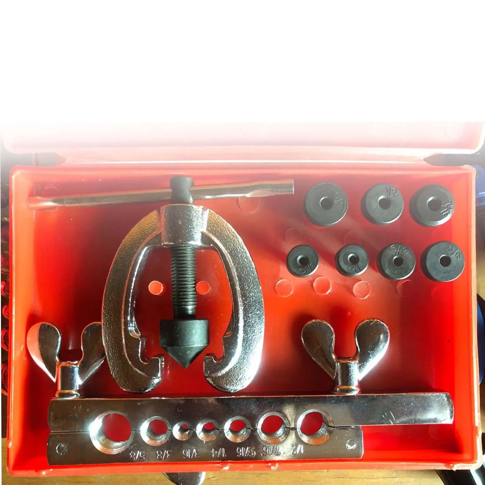 Double-and-Single-Flaring-Tool-Set-Portable-Brass-Tubing-Tool-for ...