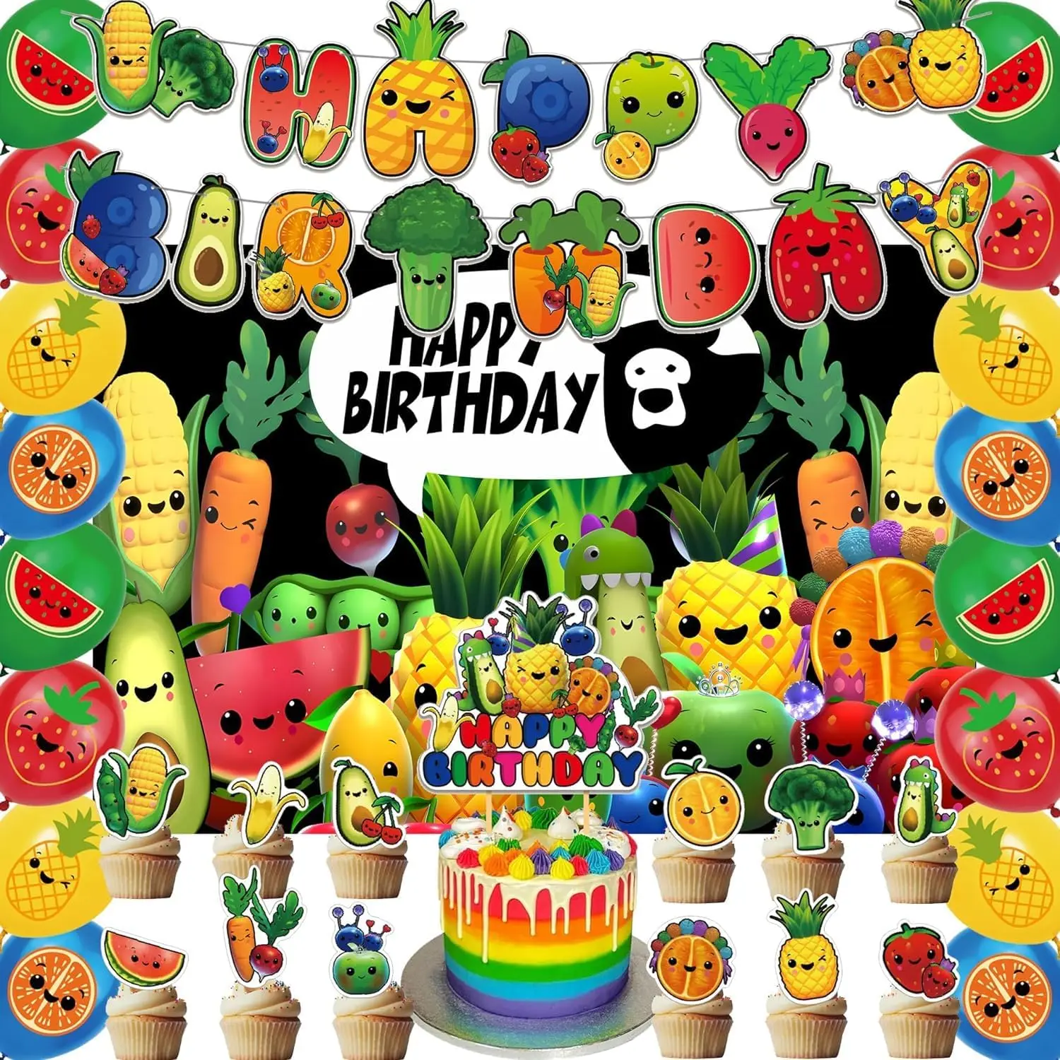 Hey-Bear-Sensory-Fruit-Theme-Party-Supplies-Hey-Bear-Birthday-Bannner ...