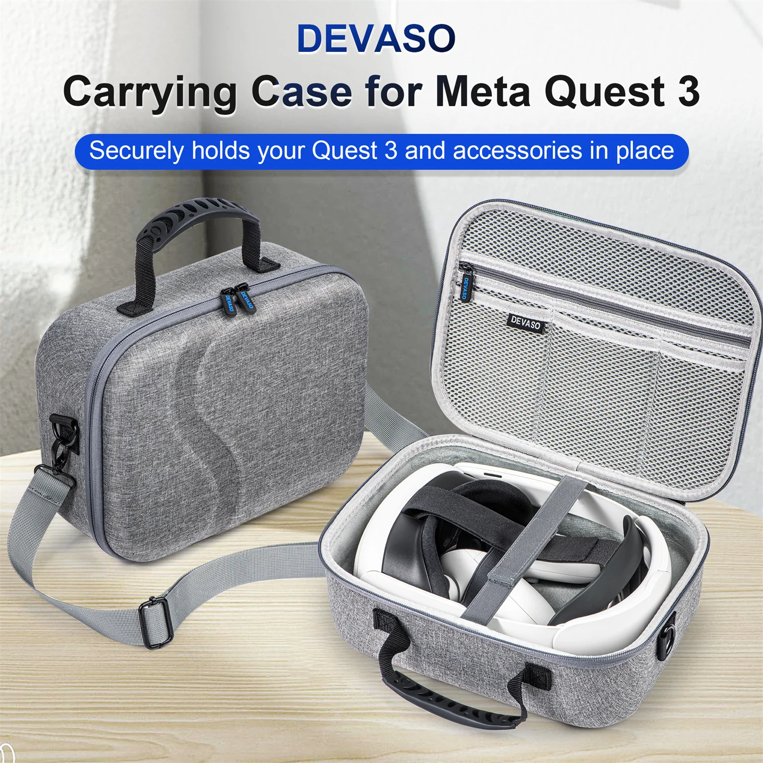 Hellodigi-For-Meta-Quest-3-Storage-Case-VR-Glasses-Accessories-Travel ...