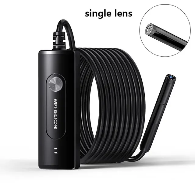 WiFi Industrial Endoscope Camera Single Dual Lens Wireless Inspection ...