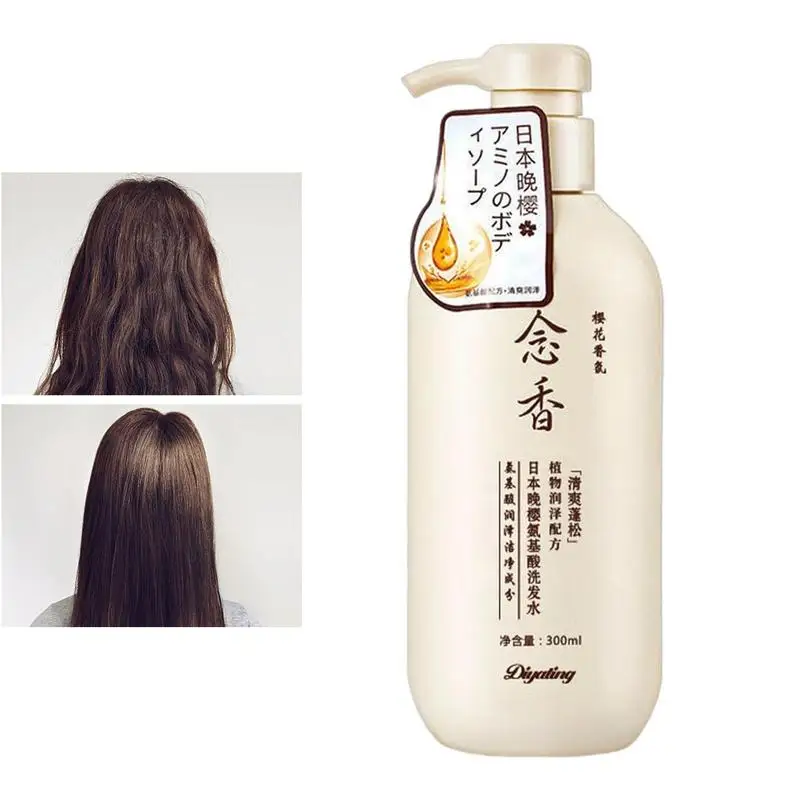 Sakura-Japanese-Shampoo-Gentle-Cleansing-Nourish-Scalp-Amino-Acid-Hair ...