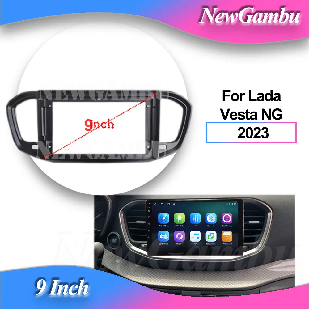 NewGambu-9-Inch-Car-Radio-FIT-For-Lada-Vesta-NG-2023-Frame-GPS-ABS-PC ...
