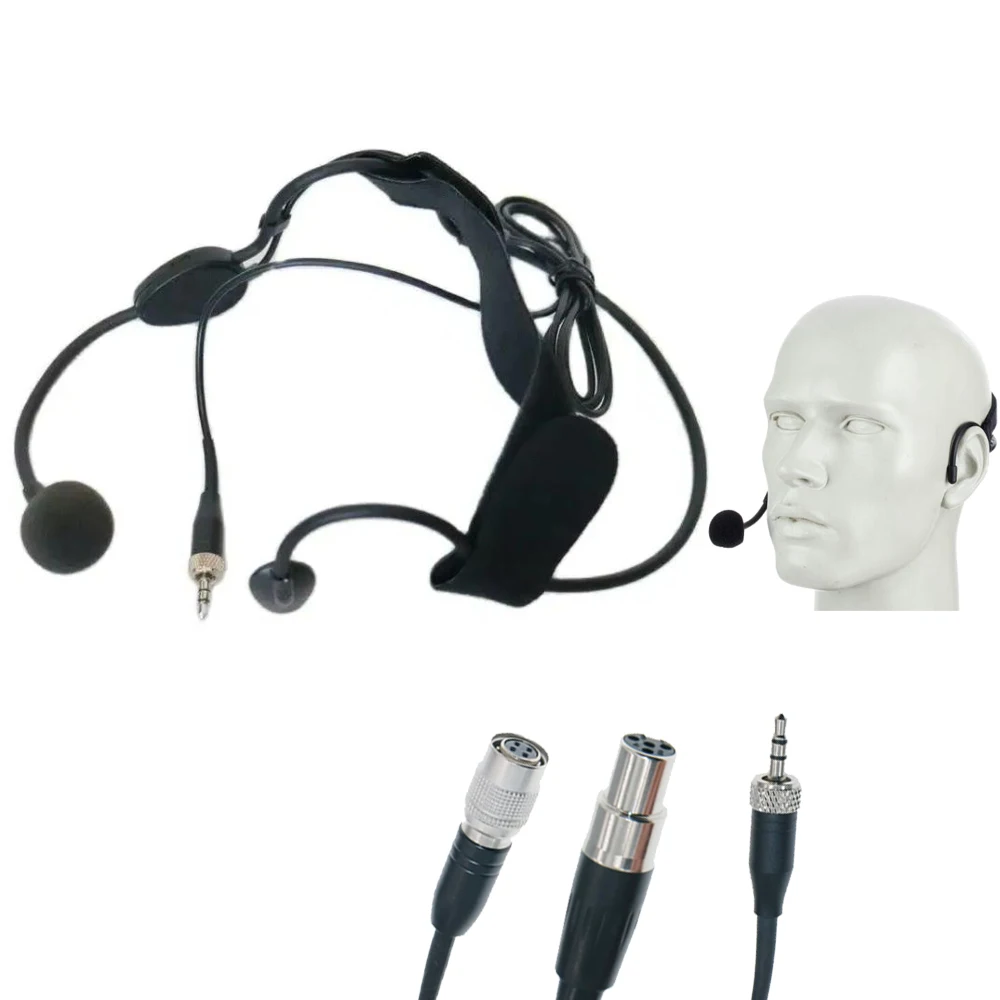 WH30TQG-Cardioid-Headset-Microphone-For-Shure-PGX-SLX-ULX-QLX-GLX ...