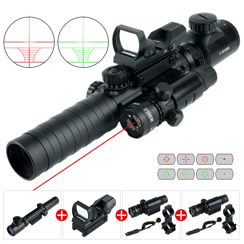 3-9X32-EGC-Tactical-Optic-Red-Green-Illuminated-Riflescope-Holographic ...