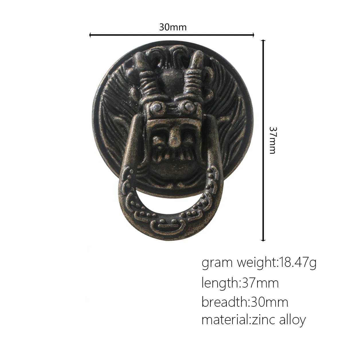 Antique-Faucet-Handle-Bronze-Animal-Head-Handle-Zinc-Alloy-Faucet ...