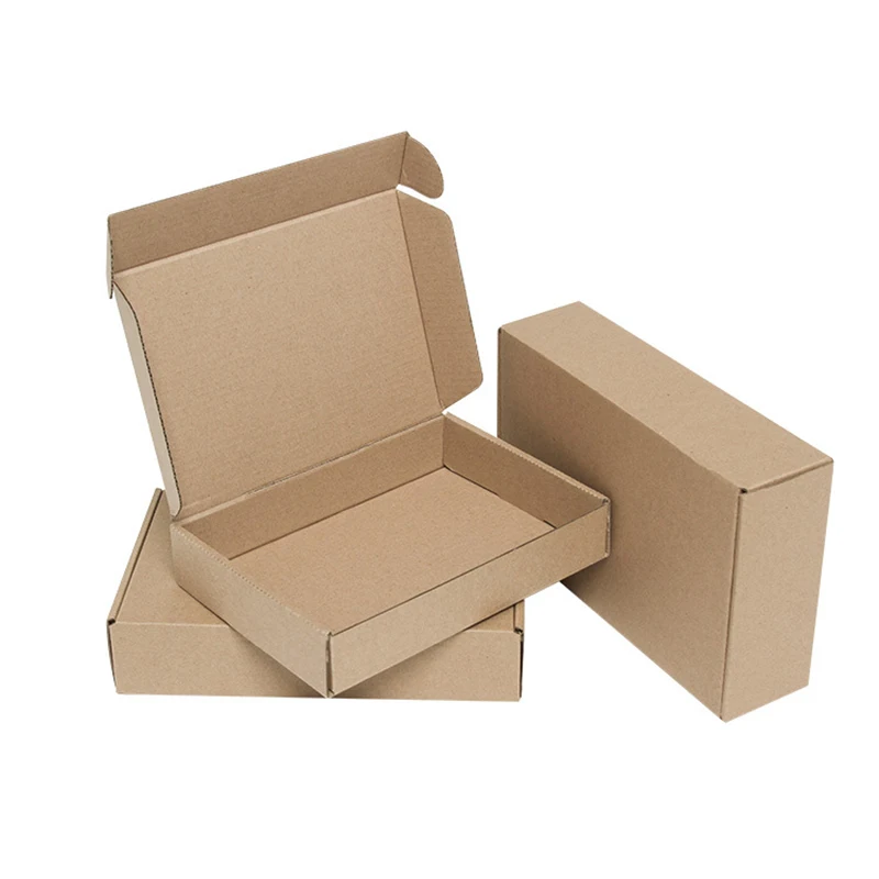 10Pcs-lot-Corrugated-Packing-Box-Kraft-Paper-Mailing-Box-Express ...