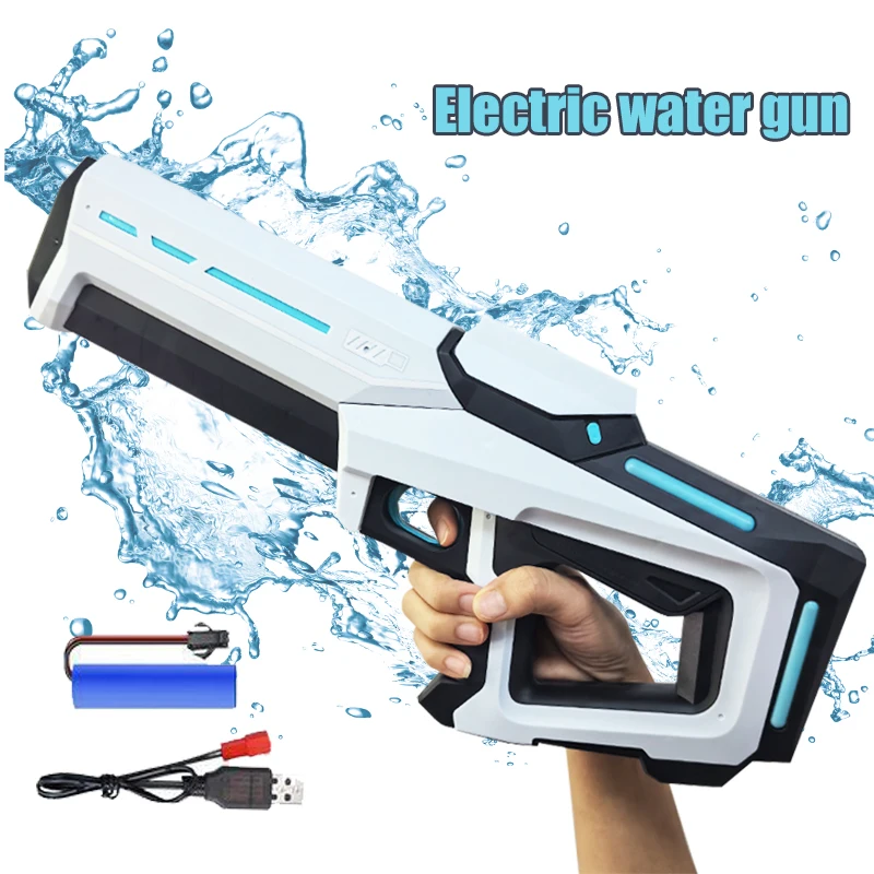 Electric-Water-Guns-for-Adults-Powerful-Squirt-Automatic-Water-Suction ...