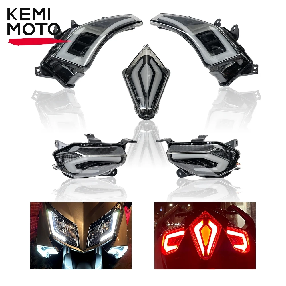 TMAX-530-2016-Turn-Signal-Light-LED-Lights-Front-Rear-Light-Taillight-Indicators-Lamp-TMAX530 ...