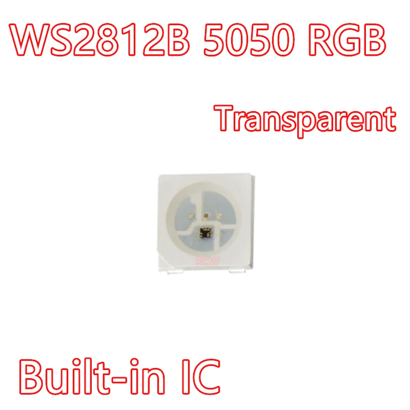 WS2812B 5050 RGB LED Addressable Programmable Pixels LED Chip Light ...