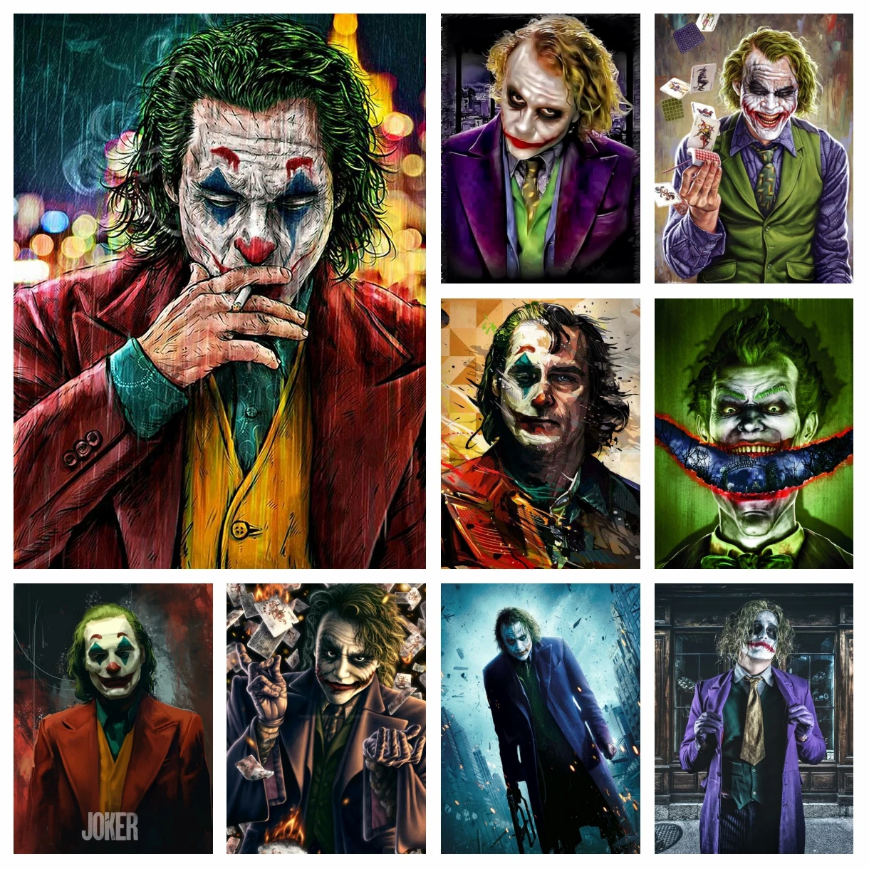Dark Knight Joker Art