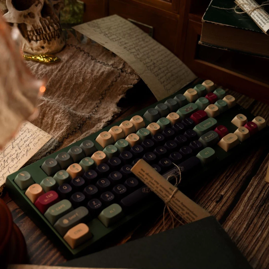 JCM-MA-Profile-PBT-Keycaps-juego-grande-de-119-teclas-ISO-7u-de-espacio ...