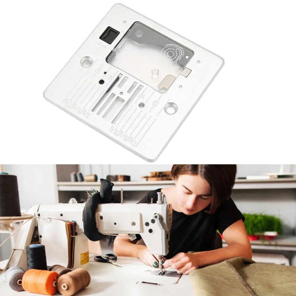 Plastic Sewing Needle Plate Precise Iron Needle Throat Plate Durable ...
