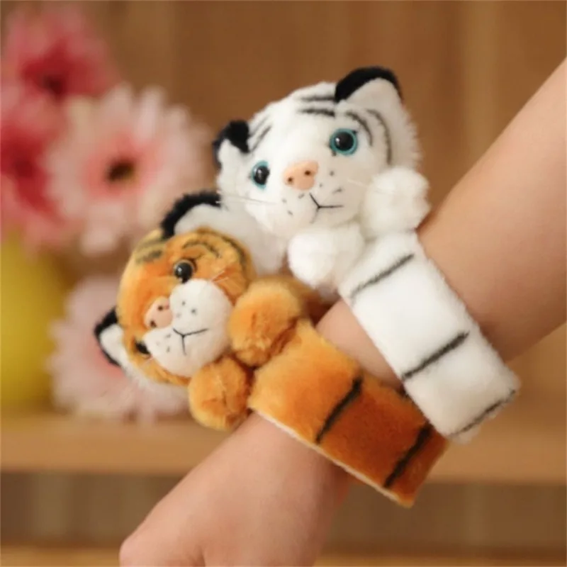 Hug-Slap-Bracelet-Animals-Assorted-Stuffed-Animal-Plush-Slap-Bracelets ...