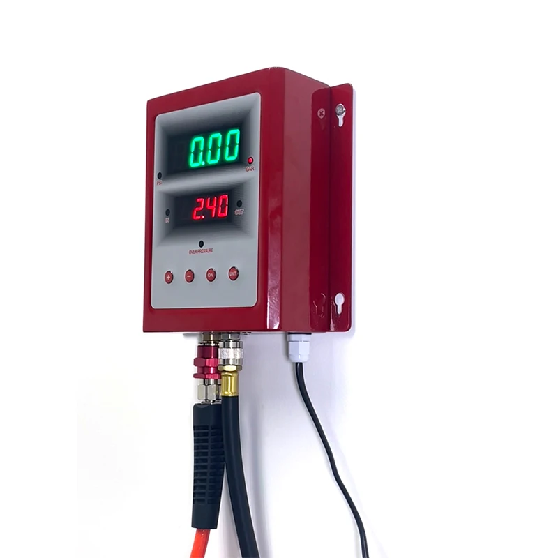 Car-Diecast-Electric-Air-Pump-Petrol-Gas-Station-Tyre-inflator-Wall ...