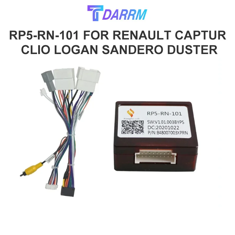 16-PIN-Android-Car-Radio-Canbus-Box-Decoder-RP5-RN-101-For-Renault ...