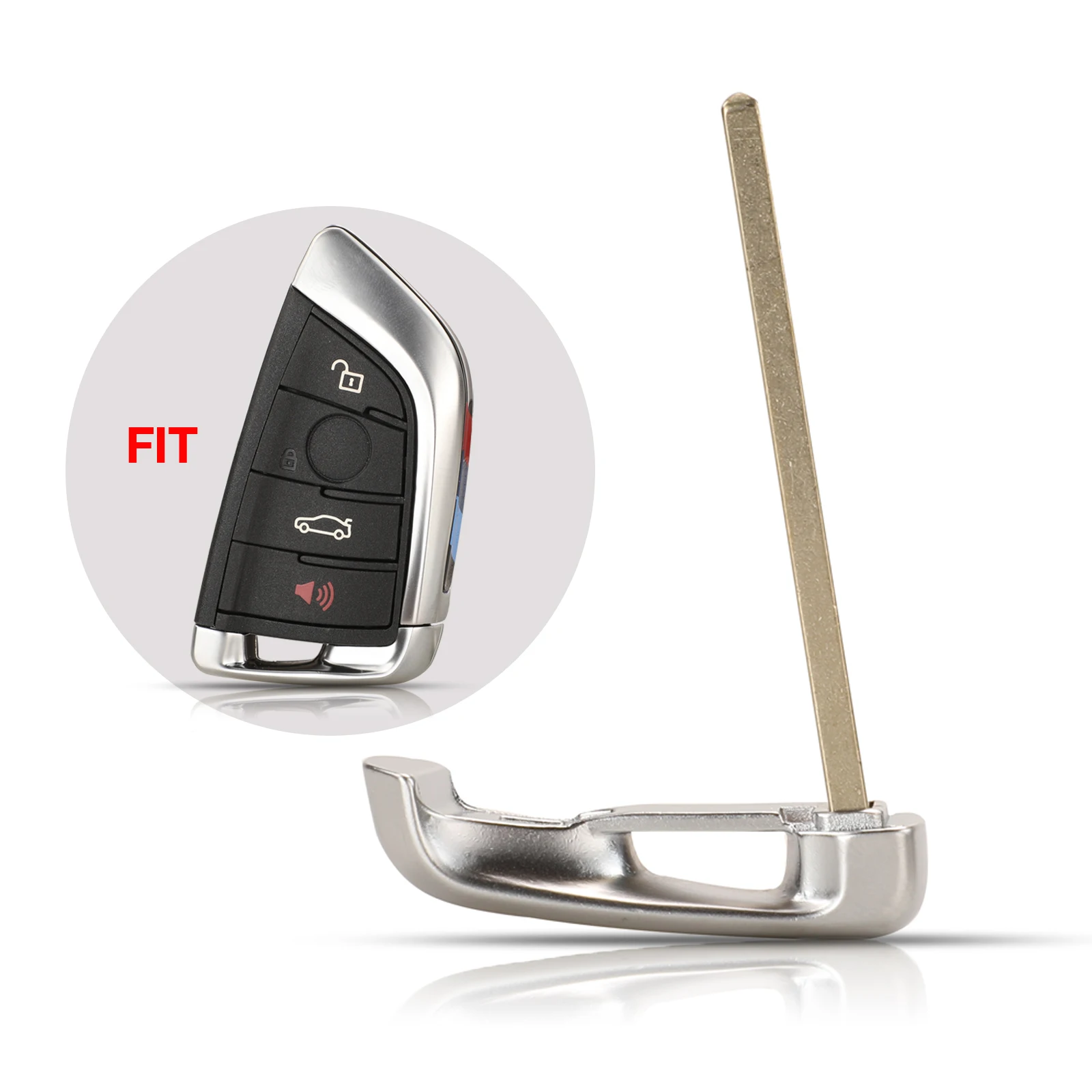 Jingyuqin Knife Card Style Smart Remote Car Key Blade For Bmw X5 X6 F15 ...