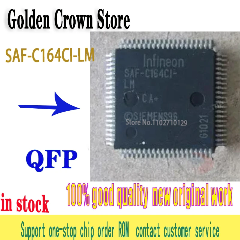 1-10PCS-lot-SAF-C164CI-LM-SAF-C164CI-QFP80-chip-IC-100-Original-Brand ...