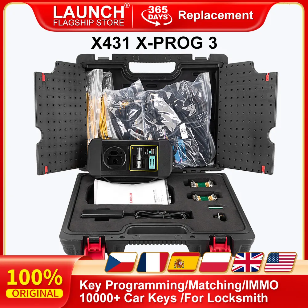 LAUNCH-X431-X-PROG-3-Key-Programming-Immobilizer-Programmer-Car-Key-Programmer-Tool-XPROG3-For ...