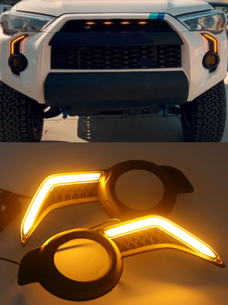 For-Toyota-4Runner-2014-2023-Car-Accessories-LED-Lights-Spot-Driving ...
