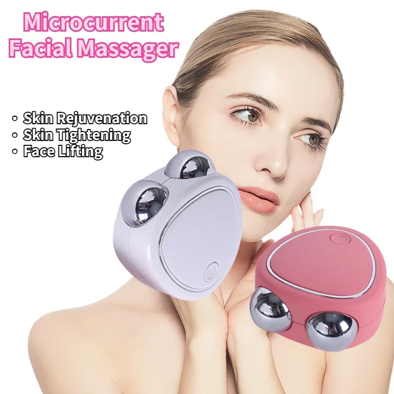 Mini-Microcurrent-Facial-Massager-Face-Massage-Device-Lifting-Roller ...