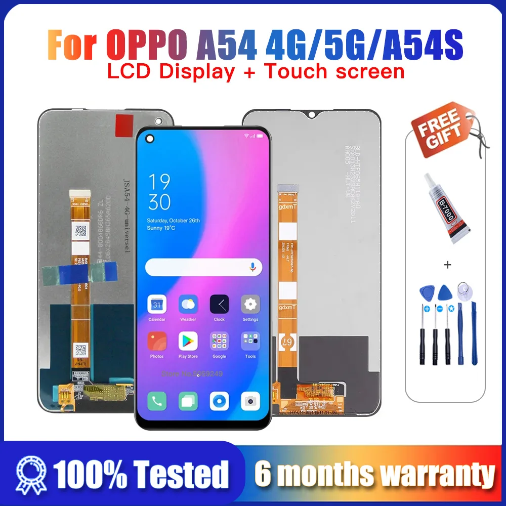Tested-Original-For-OPPO-A54-5G-LCD-CPH2195-Display-Touch-Screen ...