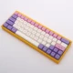 Keypro Hana Ethermal Dye Sublimation fonts PBT keycap For Wired USB ...