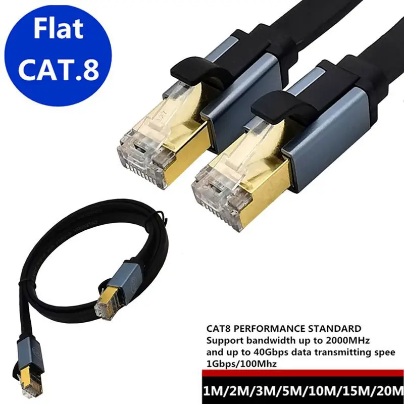 Cable-de-red-CAT8-de-categor-a-8-enrutador-de-ordenador-de-cobre-puro ...