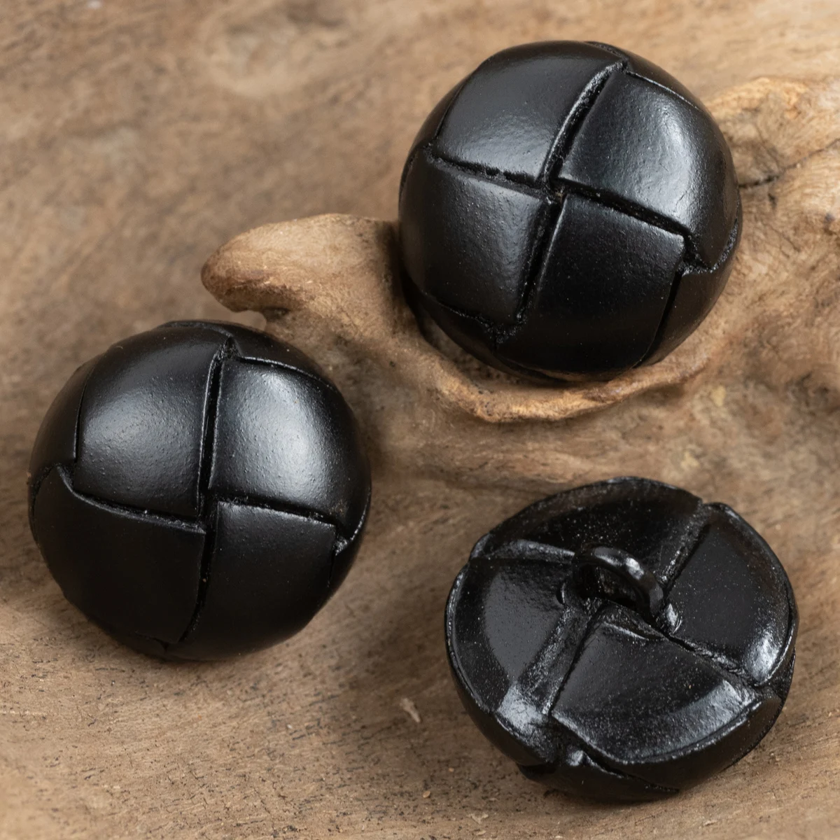 Accessories Button Leather | Black Leather Coat Buttons | Luxury ...