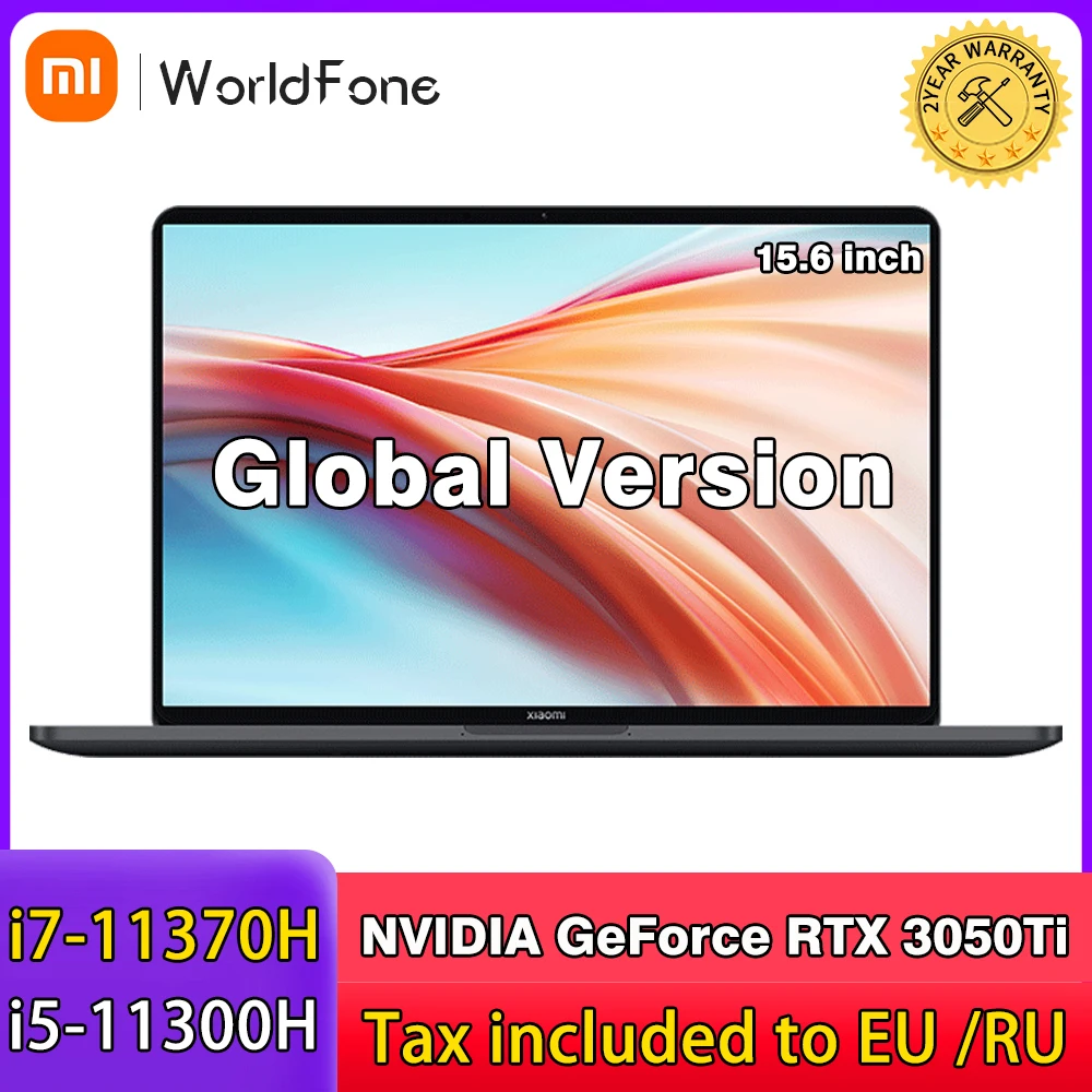 Xiaomi mi notebook pro x 15 Polegada intel core i5 /i7 nvidia rtx ...