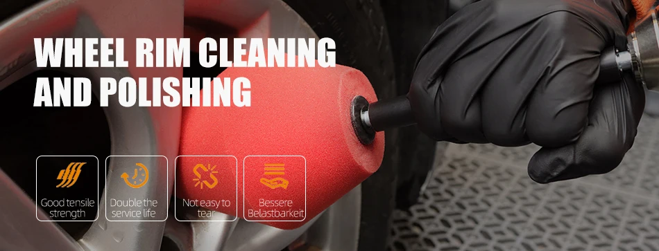 SPTA Ball Buster Speed Polishing Drill Attachment Wheel and Rim ...