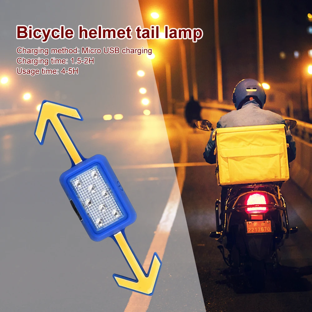 LED-Bicycle-Taillight-Lightweight-Rechargeable-Night-Riding-Direction ...