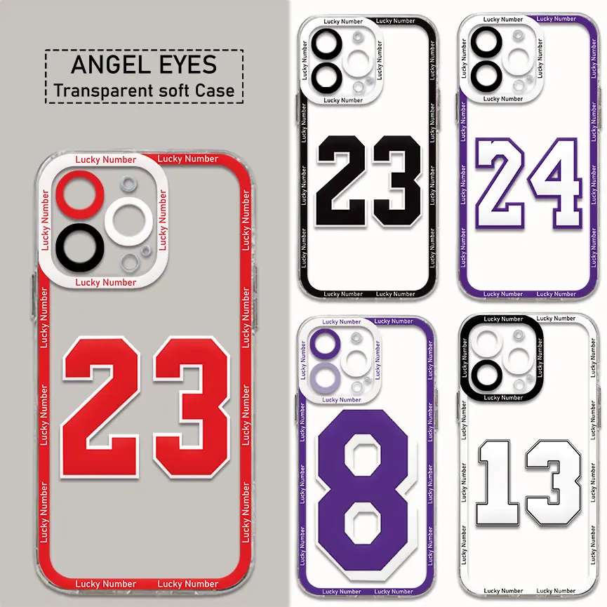 Basketball-Football-Lucky-Number-23-24-Case-For-Samsung-A73-A72-A71-A53 ...