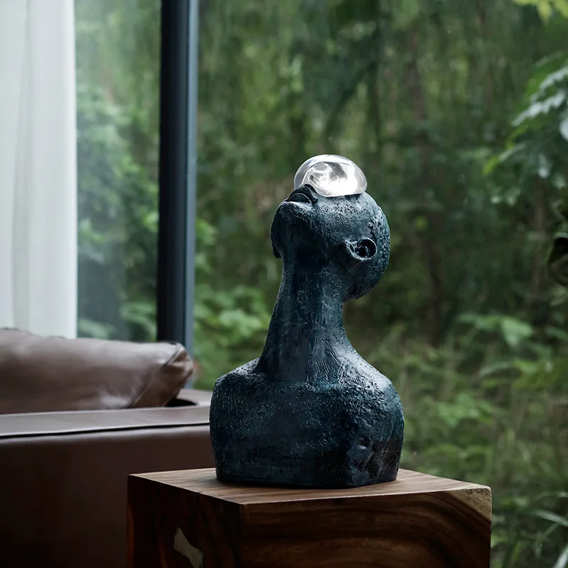 Human-body-sculpture-creative-ornaments-Nordic-abstract-art-portrait ...