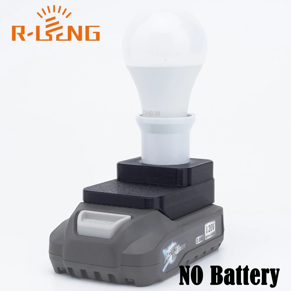 5W-LED-Work-Light-E27-Bulb-For-for-Aldi-Ferrex-Activ-Energy-20V-Lithium ...