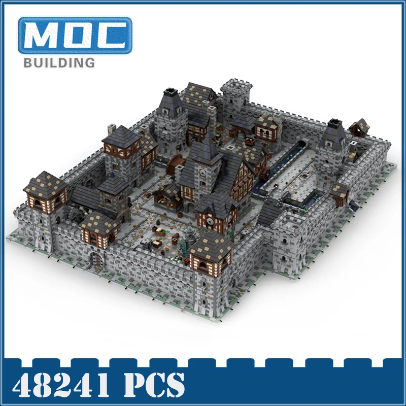 Medieval Buildings Blocks | Children Assembled Model | Build Block ...