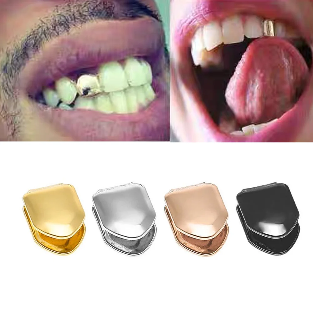 Gold Vampire Teeth Caps