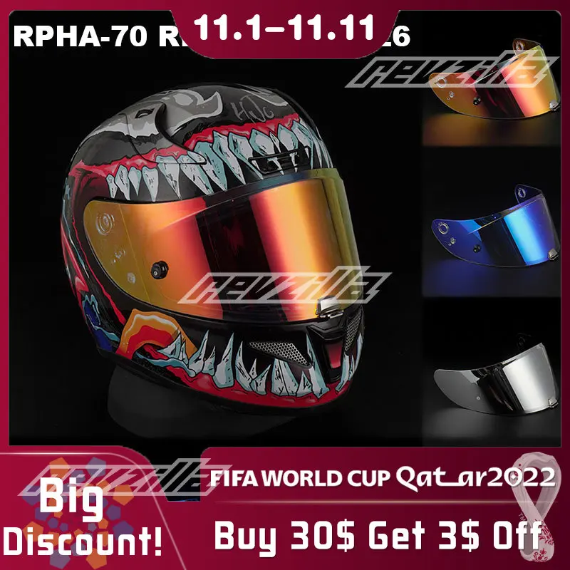 Visor Helmet Hjc Rpha 70 | Motorcycle Windshield | Rpha Helmet Lenses ...