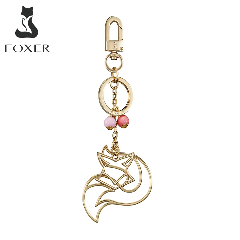 Foxer Pendant & Keychain for Crossbody Shoulder Bags HandBags Metal ...