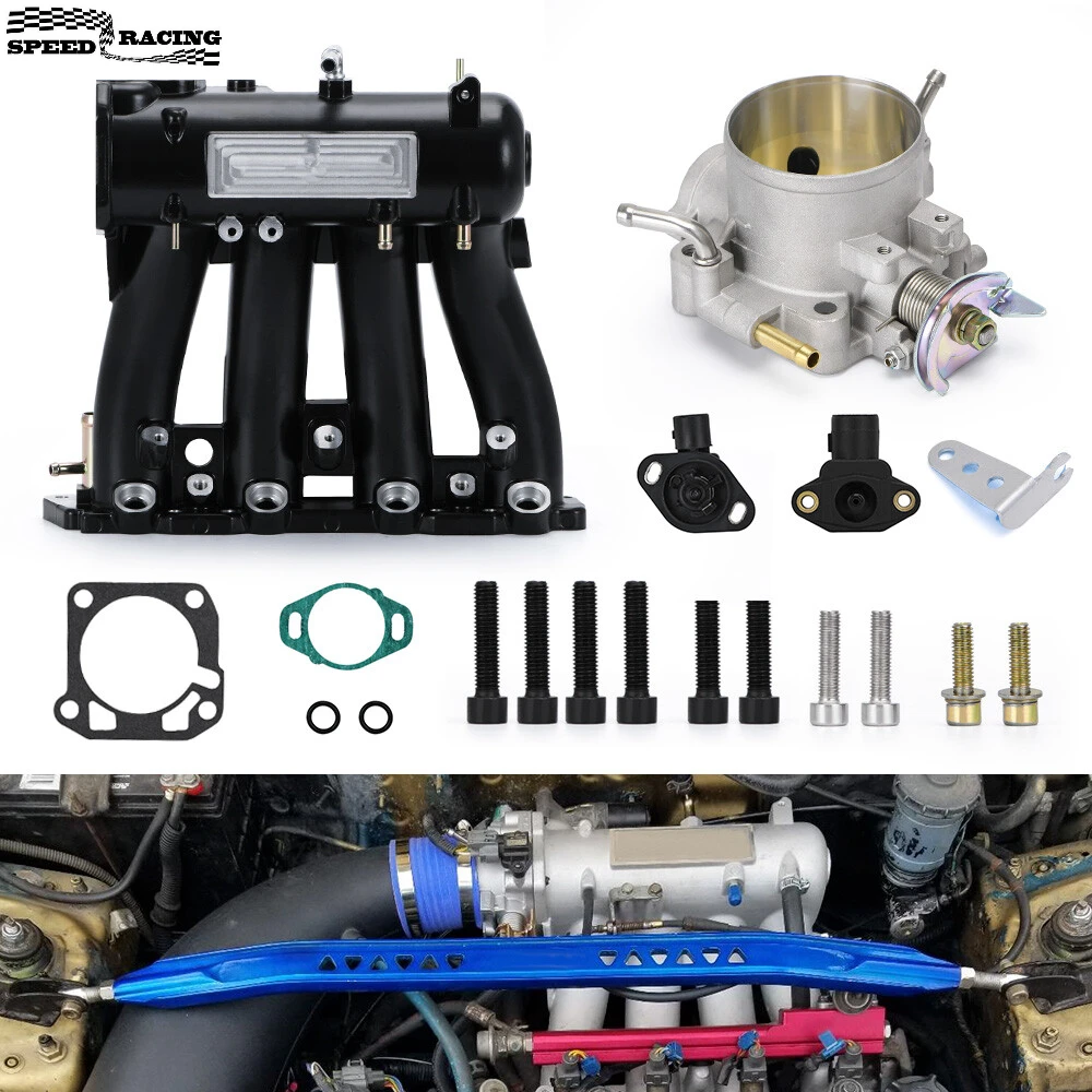 D15 D16 D Series Intake Manifold +70mm Throttle Body for Honda Civic ...