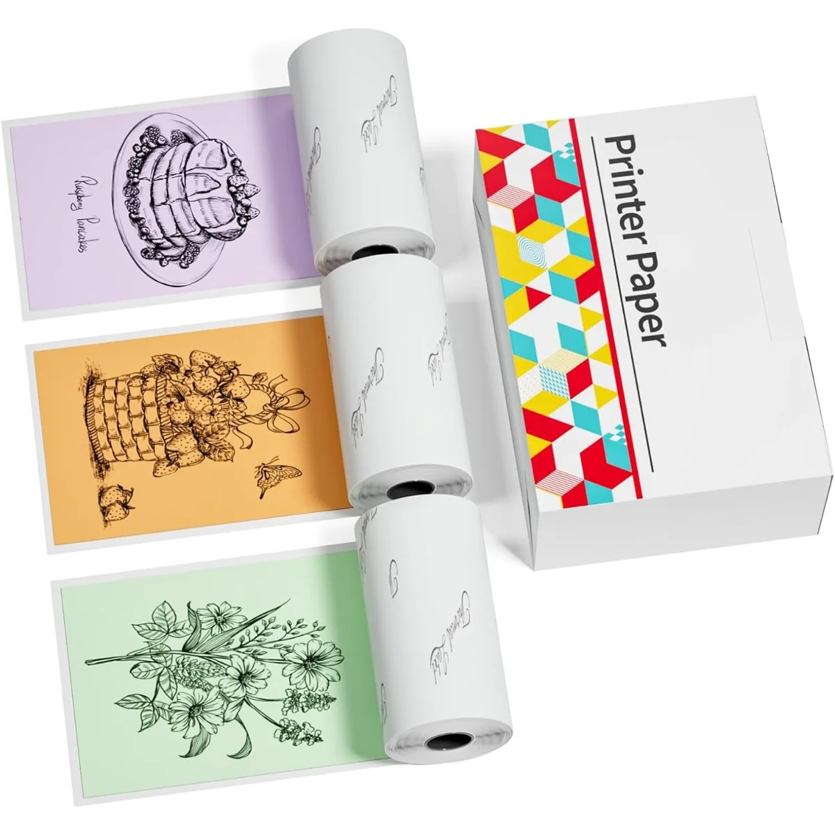 Colorful-Thermal-Sticker-Paper-for-M02-M02-Pro-M02S-M03AS-M04S-Mini ...