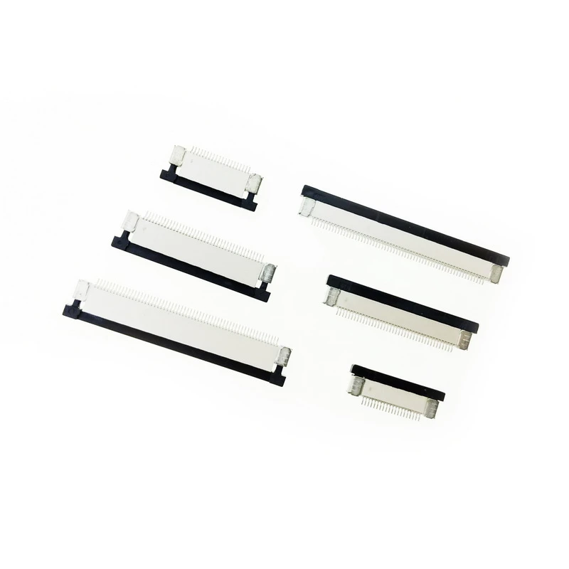 10pcs 4P 5P 6P 8P 10P 60Pin FPC FFC Connector 0.5mm 1.0mm Pitch Top ...